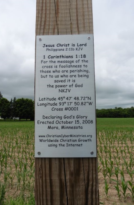 ccm Cross 0001 Mora, Minnesota | Christian Cross Ministries