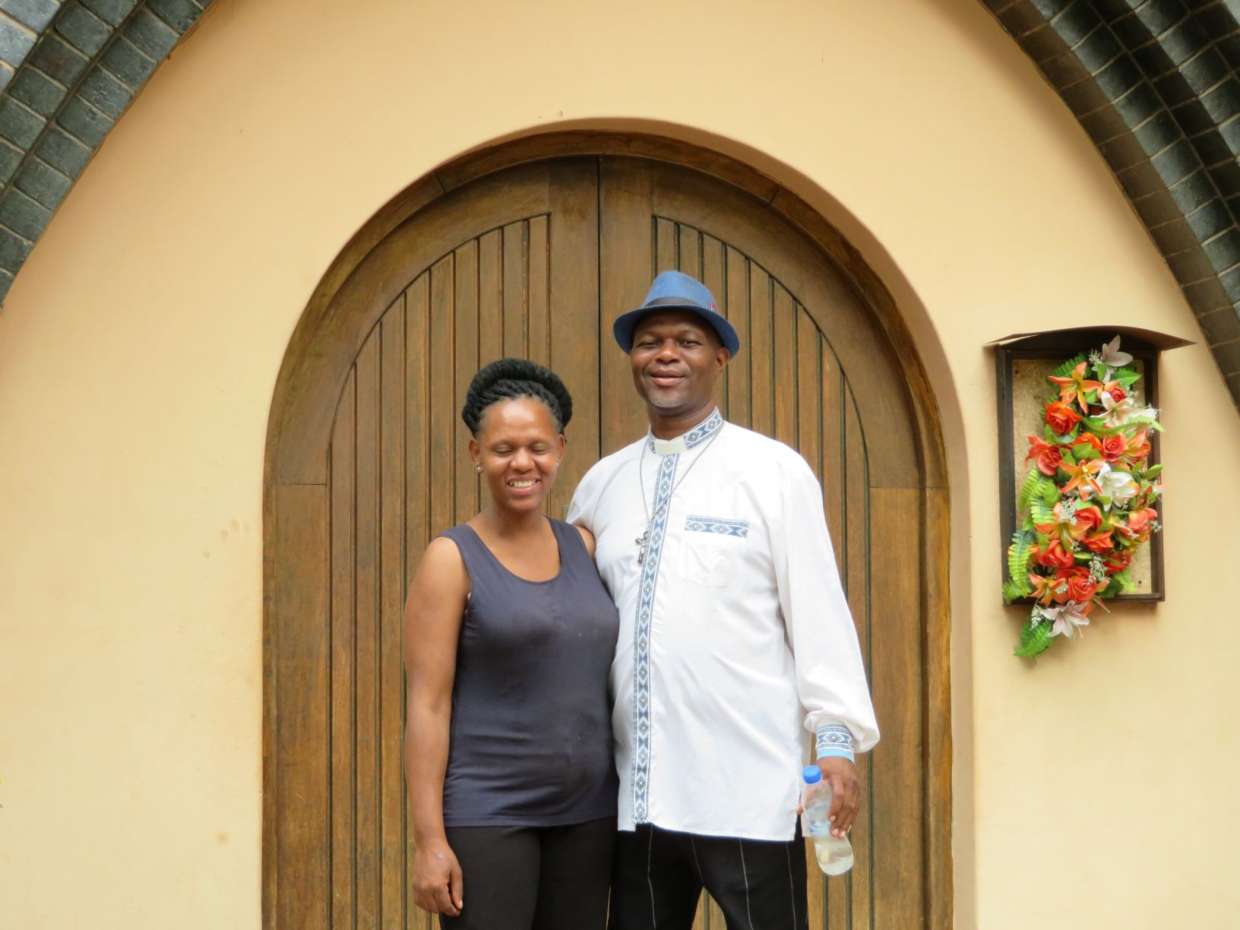 Father Lawrence and Wife Masechaba | Christian Cross Ministries