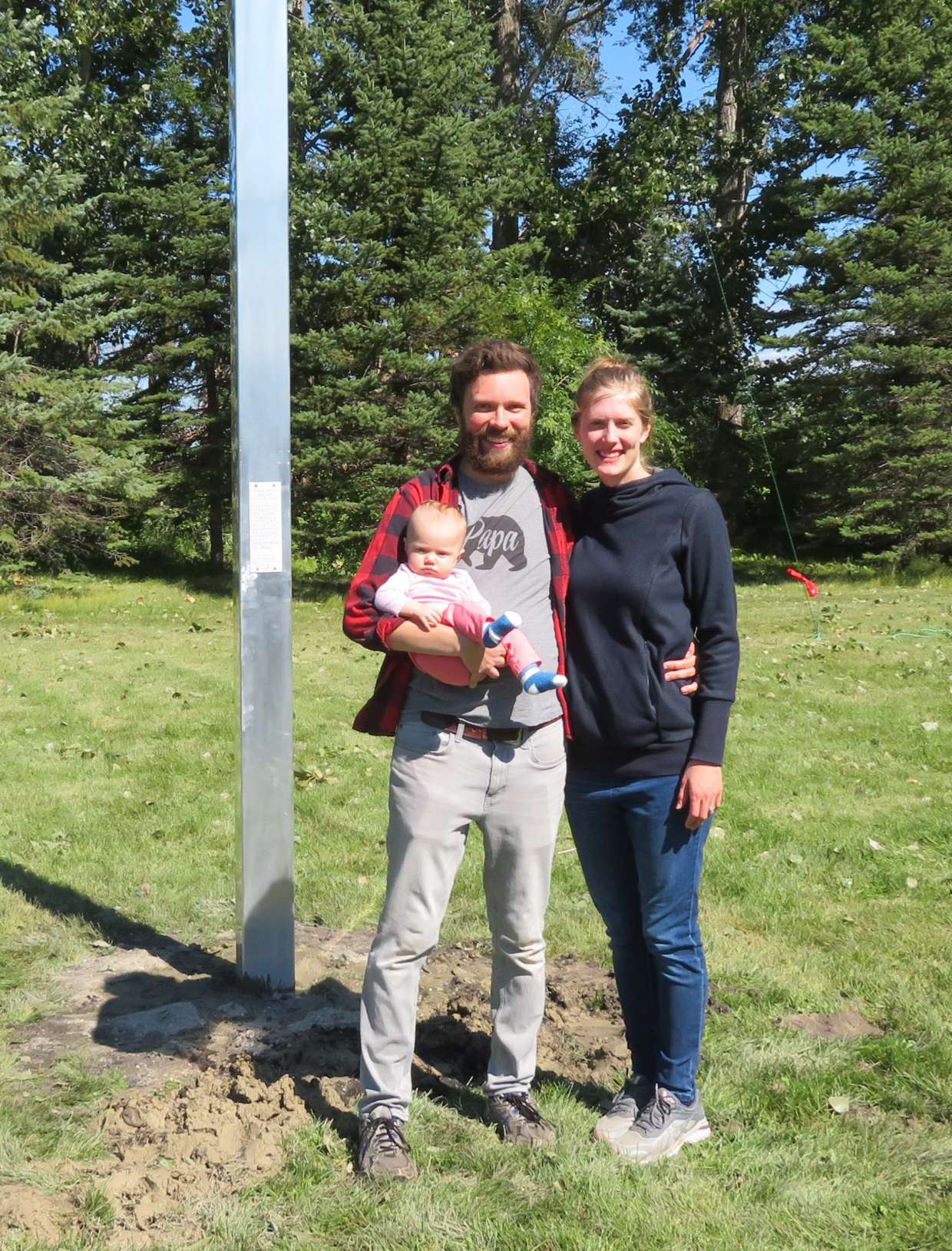 Pastor Tyler with wife Emily and daughter Juniper | Christian Cross ...