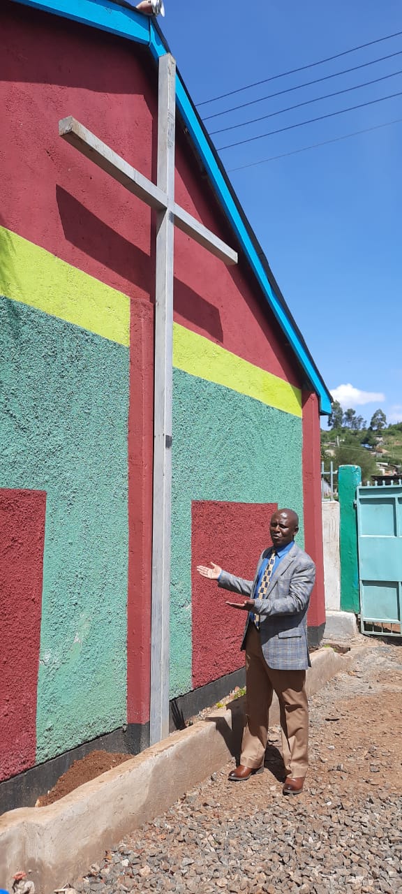 Pastor Martin With His Cross | Christian Cross Ministries