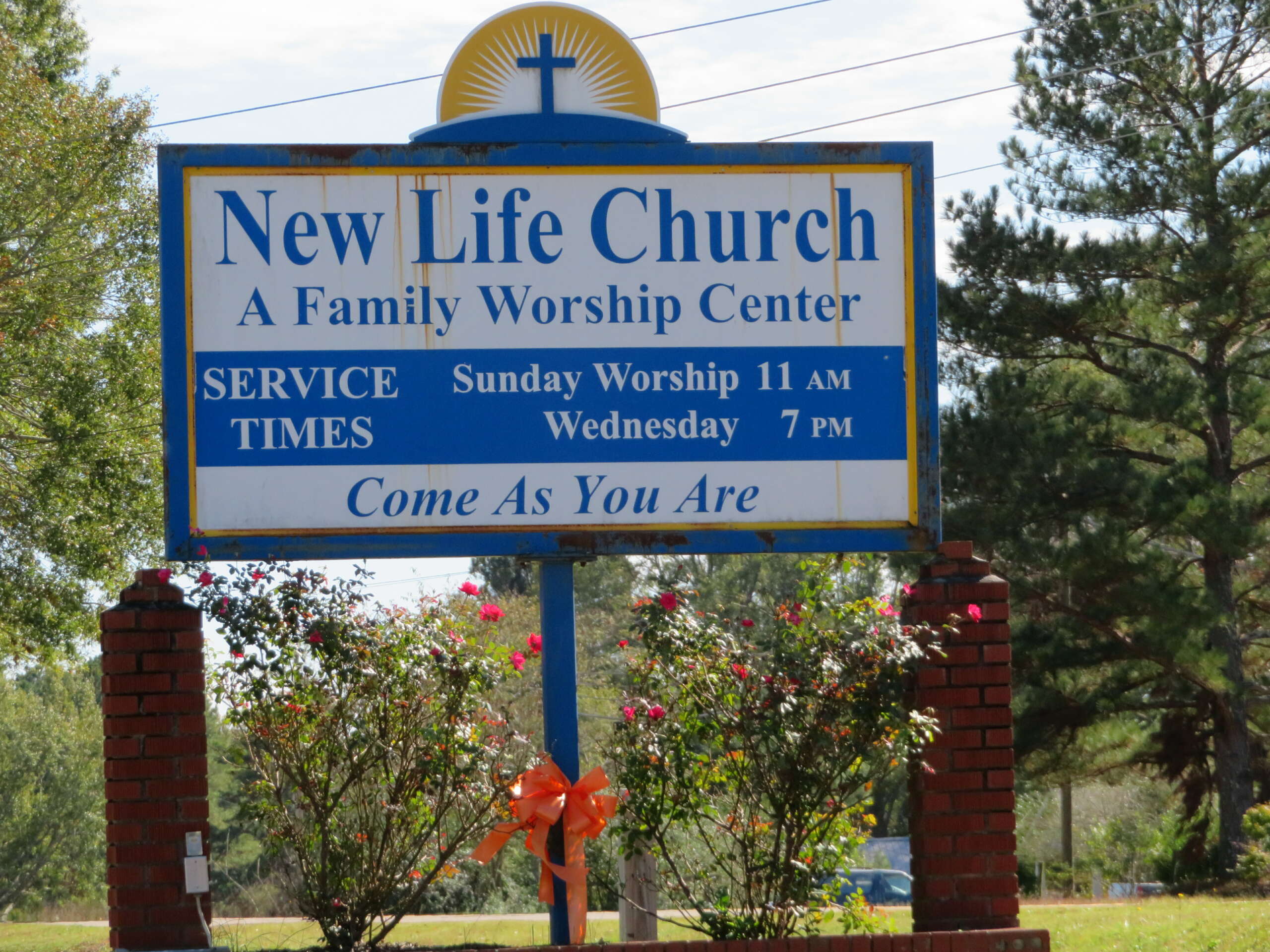Church Sign | Christian Cross Ministries