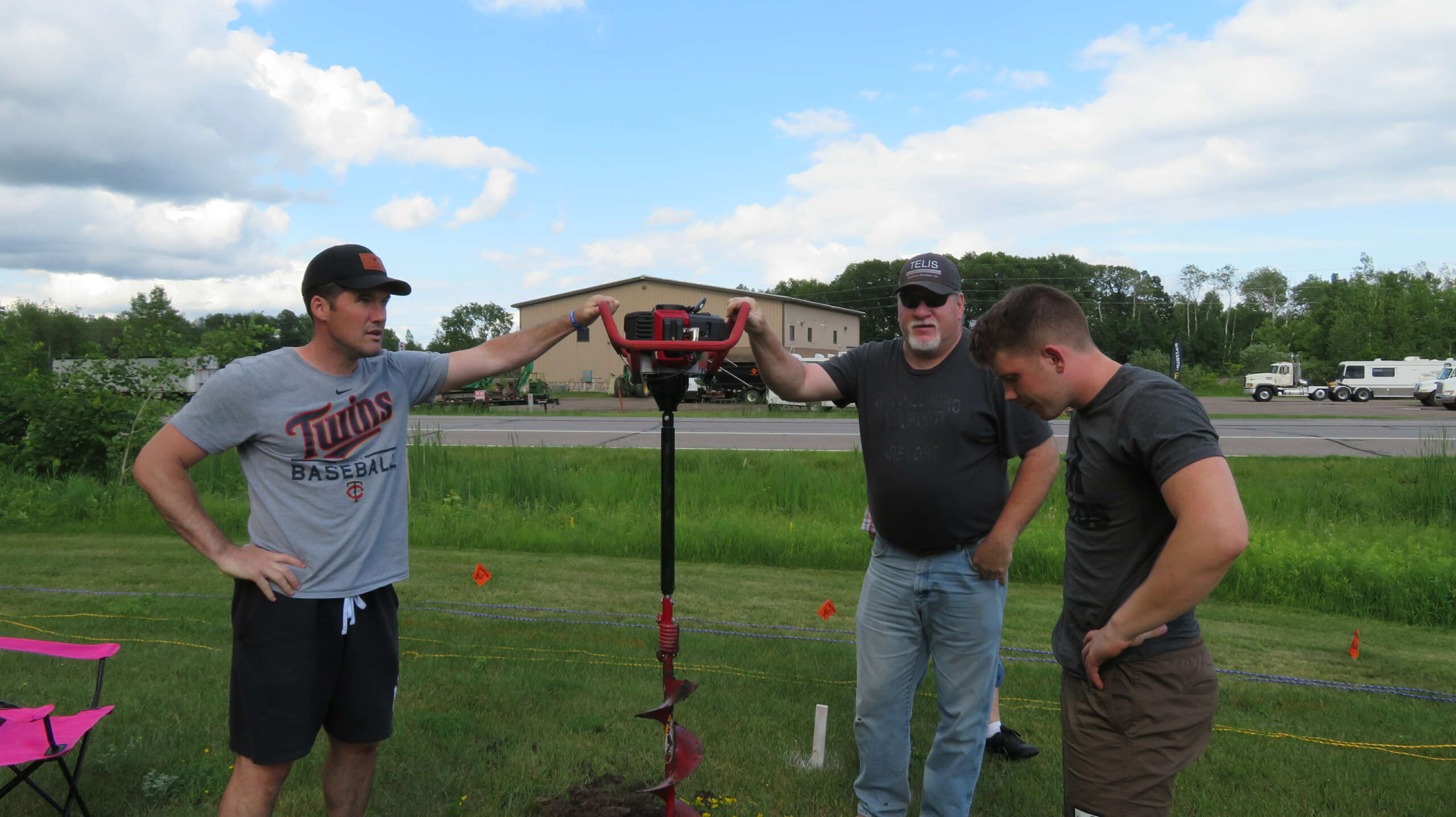 Hole Drilling Team | Christian Cross Ministries