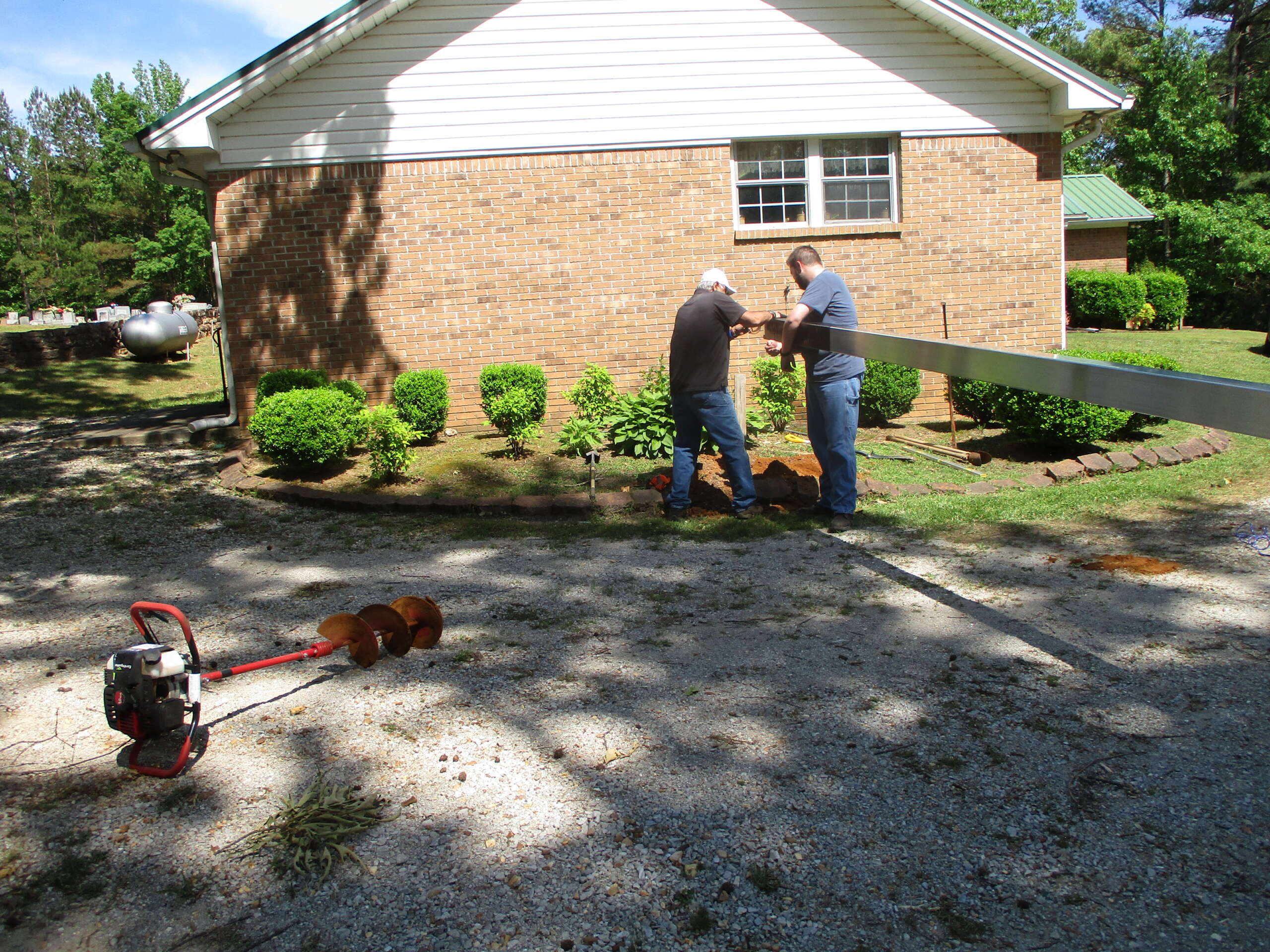 Lining Cross Up | Christian Cross Ministries