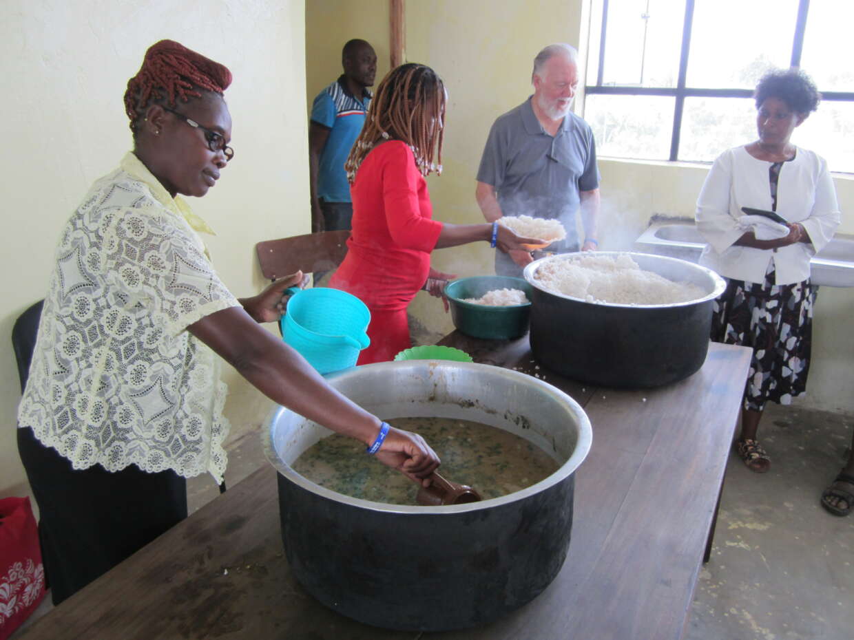 Serving Up Lunch | Christian Cross Ministries