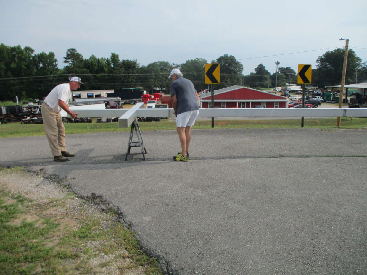 Preparing Road Grit Removal | Christian Cross Ministries