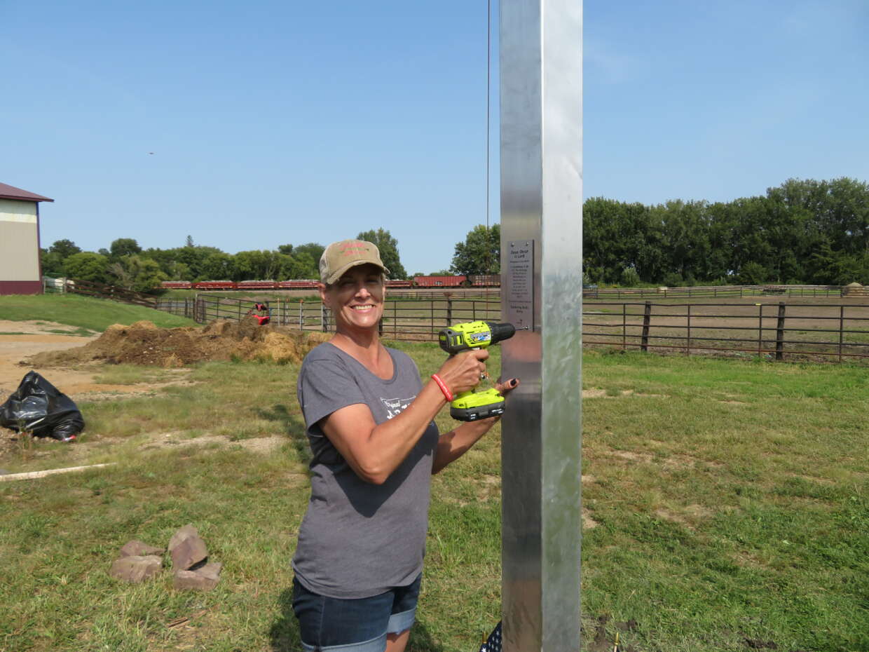 Corilee Attaching Plaque | Christian Cross Ministries