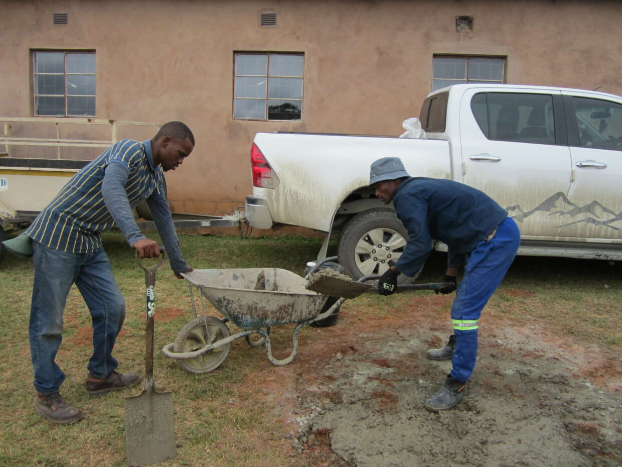 Moving Concrete | Christian Cross Ministries